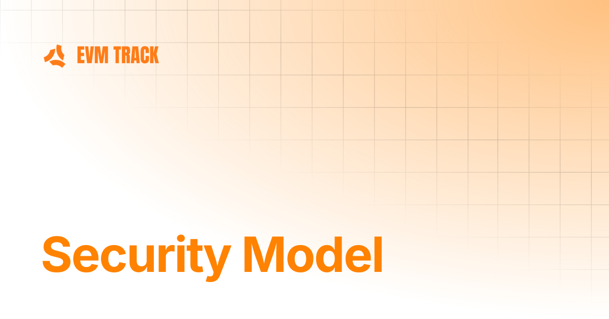 Security Model | EVM Track
